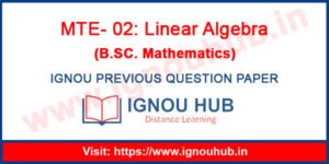 IGNOU ESO 15 Question Papers - IGNOU HUB