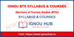 IGNOU M.COM Syllabus 2025 | Ignouhub.in